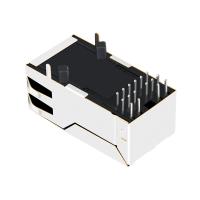 China HFJT1-1G16C3-L12RL , LPJK0036AHNL Magnetic RJ45 Jack Gigabit Data Port for sale