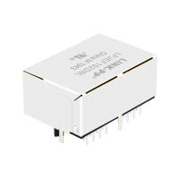 China Cross 5406443-1 Ethernet Rj45 Connectors 1X2 8/8 R/A Shielded , LPJEF102DNL for sale