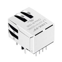 China LPJ0151GDNL Cross 74990111215 1X1 RJ45 Connector With Transformer for sale