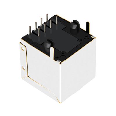 China E5288-310141-L 1X1 Vertical RJ45 Magjack Connector GE523014-LC for sale