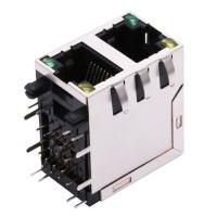 China Shielded 8p8c Female Rj45Connector E5J88-L4L3F2-L for sale