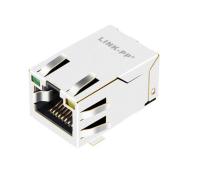 China ARJE-0034 Surface Mount Rj45 Connector 10/100Base-T Female PCb Jack for sale