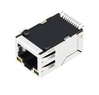 China ARJE-0034 Surface Mount Rj45 Connector 10/100Base-T Female PCb Jack for sale