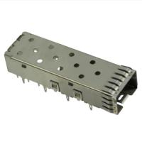 China 2007198-1 Position SFP+ Cage Connector Press-Fit Through Hole, Right Angle for sale