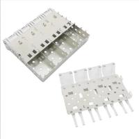 China 2170030-1 Position SFP+ Cage, Ganged (1 x 4) Connector Press-Fit Through Hole for sale