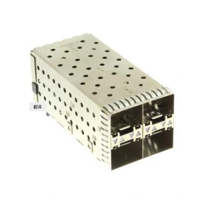 China 1-2007637-5 80 (20 x 4) Position SFP+ Receptacle with Cage, Ganged (2x2) Connector for sale