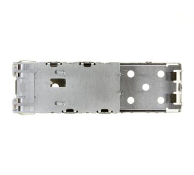 China 2007194-1 Position SFP+ Cage Connector Solder Through Hole for sale