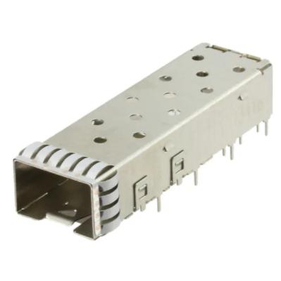China 2110304-1 16 Gb/s SFP+ Cage 1x1 Port Pluggable I/O Receptacle for sale