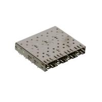 China 1658723-2 Position SFP Cage, Ganged (1 x 4) Connector Solder Through Hole, Right Angle for sale