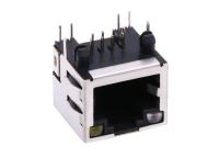 China 8P8C Shielded Through Hole Rj45 Connectors E5J88-14LJD2-L for sale