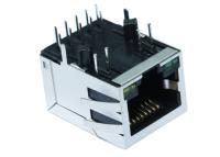 China CAT 3 E5J88-19LJP3-L RJ45 Single Port Jack Modular Connector for sale