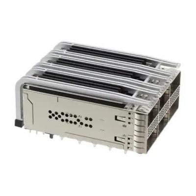China 2299924-5 ZQSFP+ Optical Transceivers With Cage RCP 2X3 HSNK 228P RA for sale
