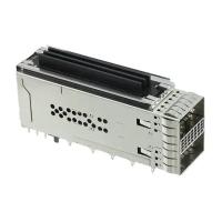 China 76 38x2 Position ZQSFP+ Optical Fiber Transceiver 2299940-2 for sale