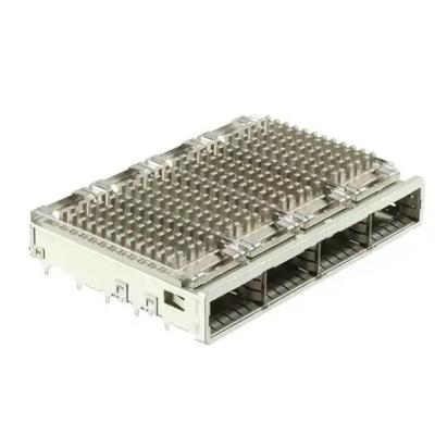 China 2227249-2 ZQSFP+ Cage Ganged 1x4 Optical Transceivers for sale