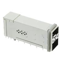 China 1-2198318-7 ZSFP+ Ganged 2x1 Optical Fiber Transceiver for sale