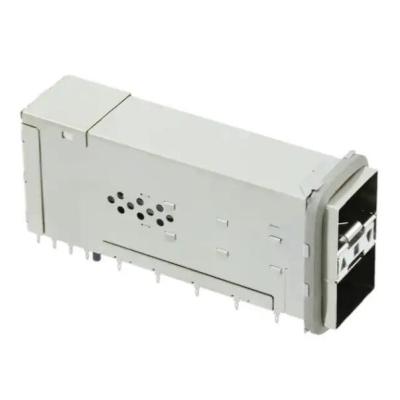 China 1-2198318-7 ZSFP+ Ganged 2x1 Optical Fiber Transceiver for sale