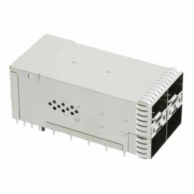 China Pluggable Ganged 2x2 ZSFP+ Cage Transceivers 1-2198325-9 for sale