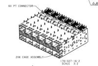 China 1761327-2 Ganged 2x6 SFP Connector Solder Through Hole for sale