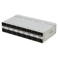 China Ganged 2x8 Press Fit SFP+ Optical Transceivers 2340033-7 for sale