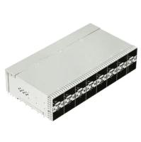 China LC Duplex Ganged 2x8 SFP+Cage Connector 1-2198346-9 for sale