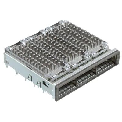 China 2174769-2 QSFP+ (1 x 3) with Heat Sink Connector Press-Fit Through Hole for sale