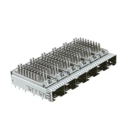 China 2198235-3 CONN SFP+ CAGE 1X6 W/HSINK R/A for sale