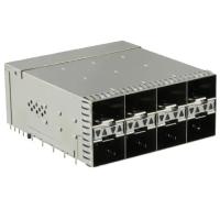 China 2180324-6  zSFP+ Receptacle with Cage, Ganged (2x4) Connector for sale