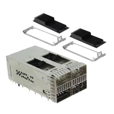 China 2299870-3 2299870-2 CONN ZQSFP+ RCP 2X2 HSNK 152P RA for sale