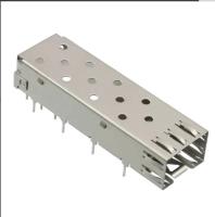 China 1-2227303-2 Position SFP Cage Connector Solder Through Hole, Right Angle for sale
