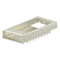 China 2274843-2 Position CFP2 Cage Connector Press-Fit Through Hole, Right Angle for sale
