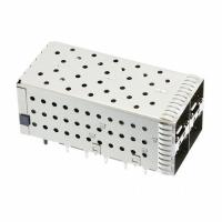China CONN SFP+ RCPT W/CAGE 2X2 80P RA Optical Transceivers 1-2007637-6 for sale