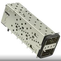 China 2085945-3 76 Position QSFP+ Optical Transceivers With Cage for sale