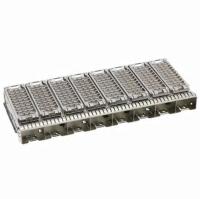 China Pluggable CONN ZSFP+ cage Connector 1X8 Pressfit R/A 2294408-2 for sale