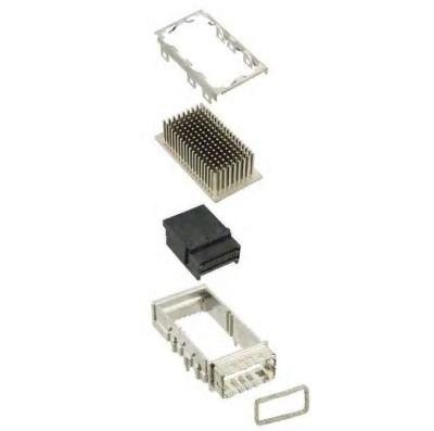 China 84POS R/A CONN CXP RCPT W/CAGE Optical Transceivers 2149157-5 for sale