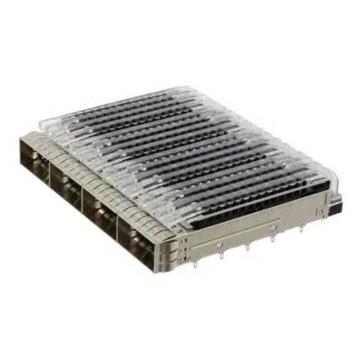 China Pluggable CONN QSFP28 Cage Connector 1X4 W/HSINK R/A 2170790-4 for sale