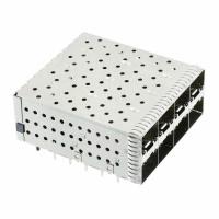 China CONN SFP+ RCP W/CAGE 2X4 160P RA Optical Transceivers 1-2007394-8 for sale