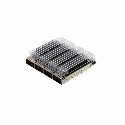 China CONN QSFP28 Cage 1X4 W/HSINK R/A Optical Transceivers 2170793-1 for sale