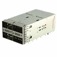 China 2227670-2 ZQSFP+ RCP Cage 2X2 152P RA Optical Transceivers for sale