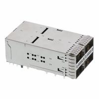 China 2227670-7 ZQSFP+ RCP Cage 2X2 Optical Fiber Transceiver for sale