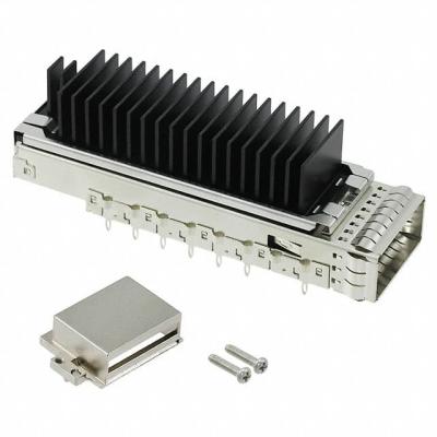 China W/HSINK PRESS RA 2288226-1 CONN CFP4 SFP+ Cage Connector for sale