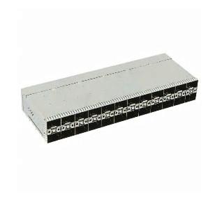 China EMI Shielded 2X12 912P RA 2227838-7 CONN ZSFP+ RCP Cage for sale