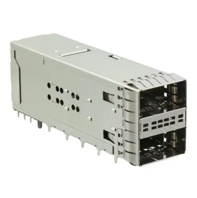 China 2227669-1 CONN FP Laser ZQSFP+ RCPT CAGE 2X1 76P RA for sale