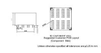 China G9603DG Gigabit  Magnetics Quad Port Transformer With POE for sale
