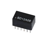 China Single Port 350uh min Through Hole 10/100 Transformer BD12A08 for sale