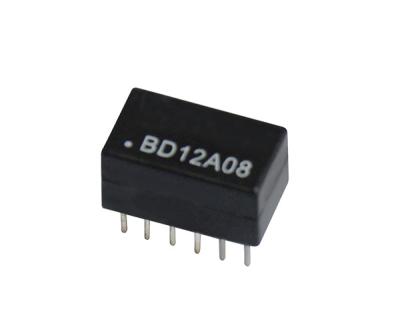 China Single Port 350uh min Through Hole 10/100 Transformer BD12A08 for sale