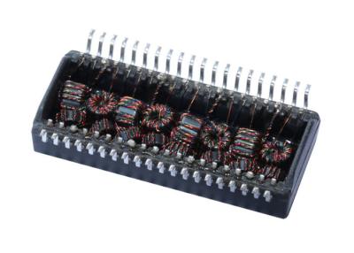 China BD72A27 100Base-T 1500Vrms Quad Port Transformer Module for sale