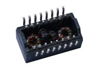 China HST-0032SXCR 10/100Base-T 1500 Vrms AutomDX PoE+ Magnetics Transformer for sale