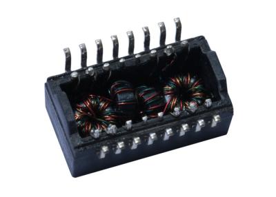 China HST-0032SXCR 10/100Base-T 1500 Vrms AutomDX PoE+ Magnetics Transformer for sale