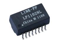 China HST-0032SXCR 10/100Base-T 1500 Vrms AutomDX PoE+ Magnetics Transformer for sale