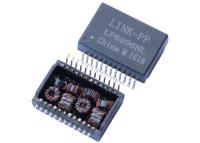China HST-24091SXCR 8mA 100Base-T Magnetics Transformer With POE for sale